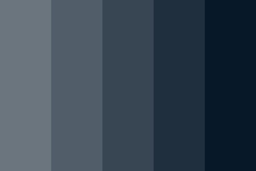 dark ice blue Color Palette dark ice blue Color Palette