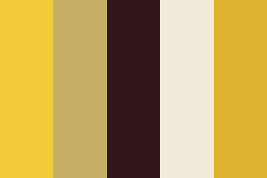 Lemon Chocolate Cake Color Palette