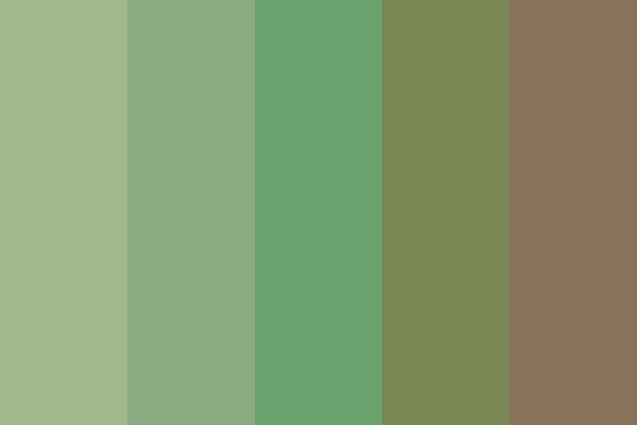 Green Tea Color Palette Green Tea Color Palette