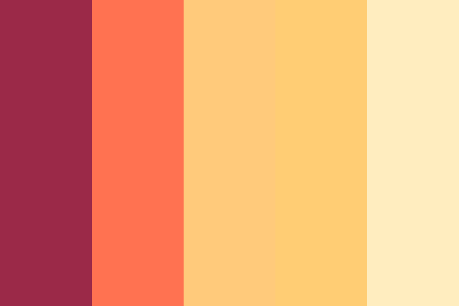 Warm Color Palette Warm Color Palette