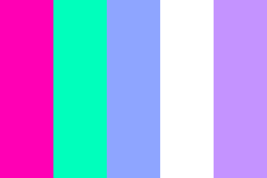 Neon Pink Complement Color Palette Neon Pink Complement Color Palette