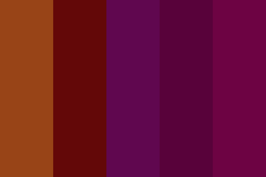 Canyon Dusk Color Palette Canyon Dusk Color Palette
