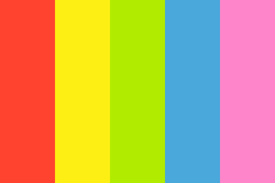 Children birthday party Color Palette Children birthday party Color Palette