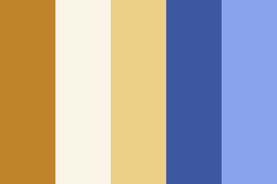 ra gold and comp Color Palette