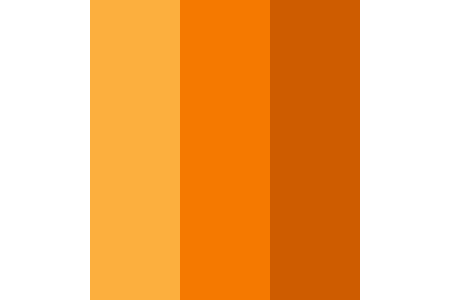 Tango Orange Color Palette