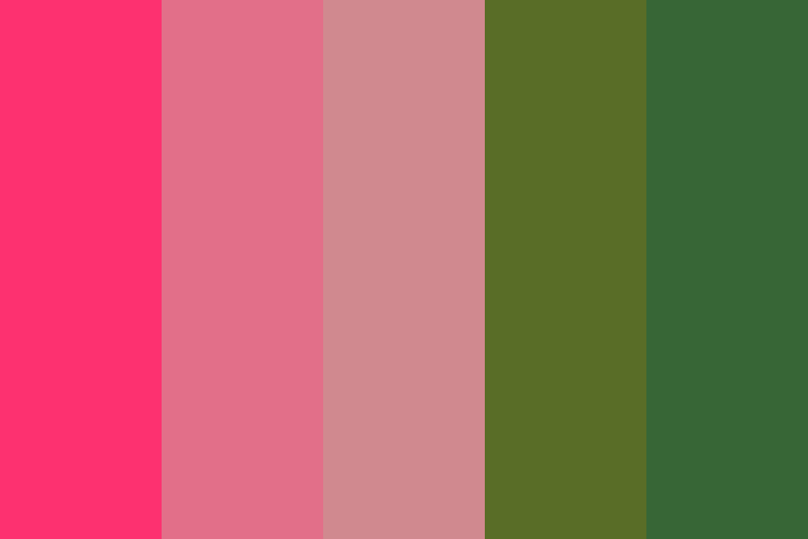 Blossom bloom Color Palette