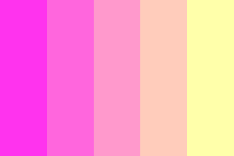 black barbie Color Palette