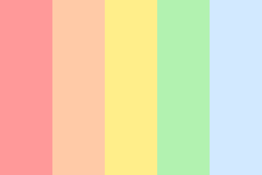 Basic Pastel Pallete Color Palette