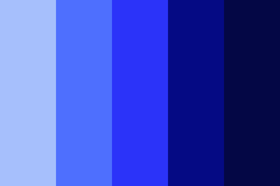 BT247 blues tints Color Palette