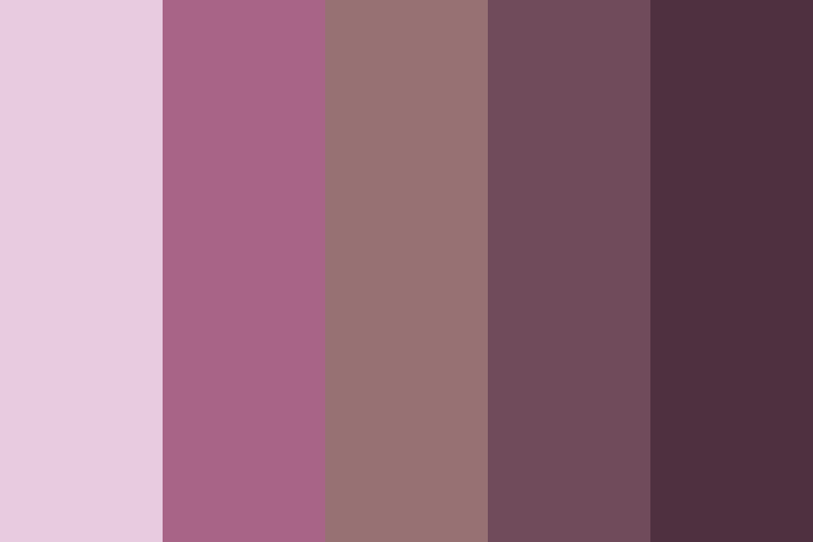 DUSTY PURPLE Color Palette DUSTY PURPLE Color Palette