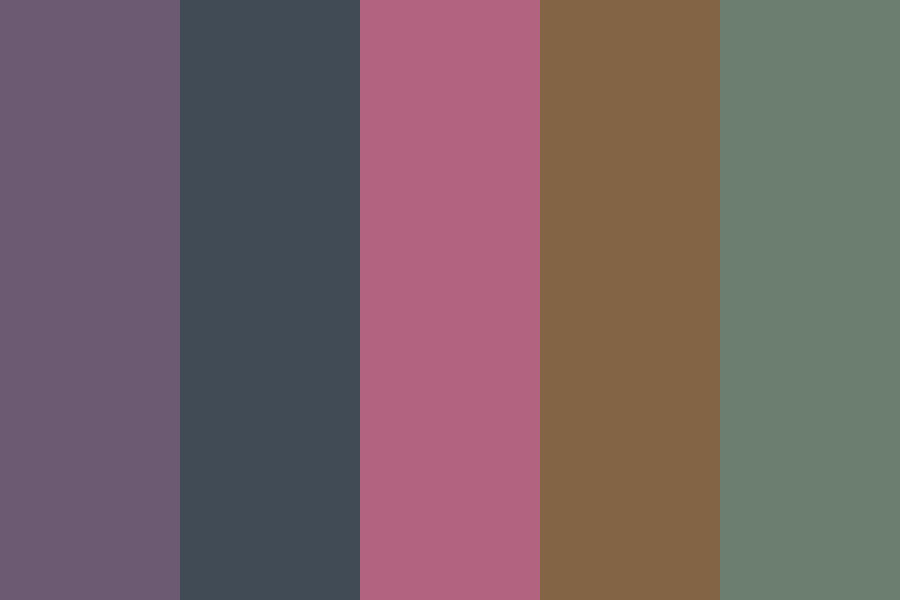 dull drab delicate Color Palette