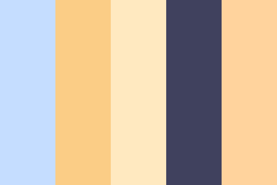 summer day with friends Color Palette