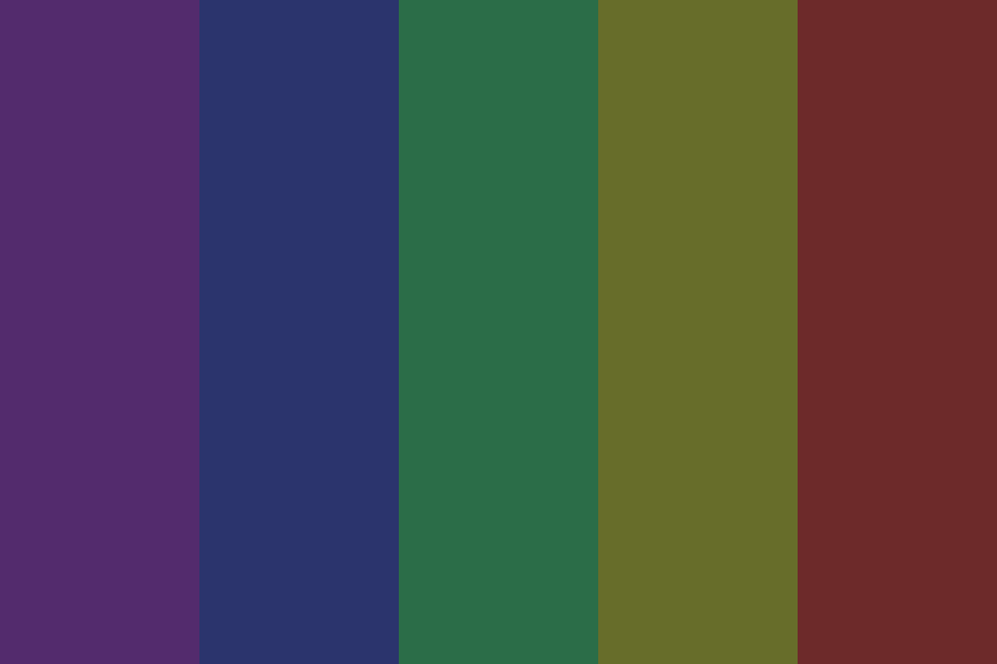 gtg 5 Color Palette