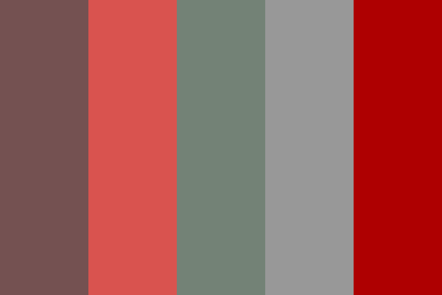 Redcoats Redder Color Palette