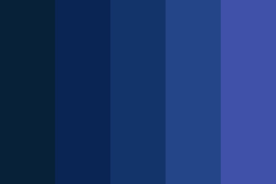 I feel blue Color Palette