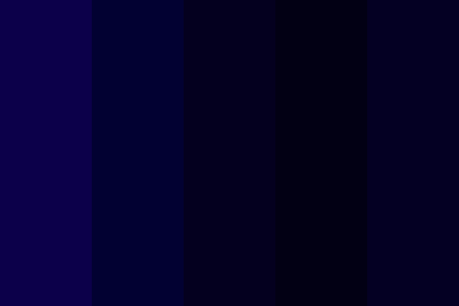 Heavy Blues Color Palette