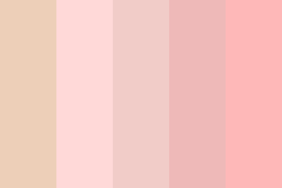 ROSE GOLD BLUSH I Color Palette