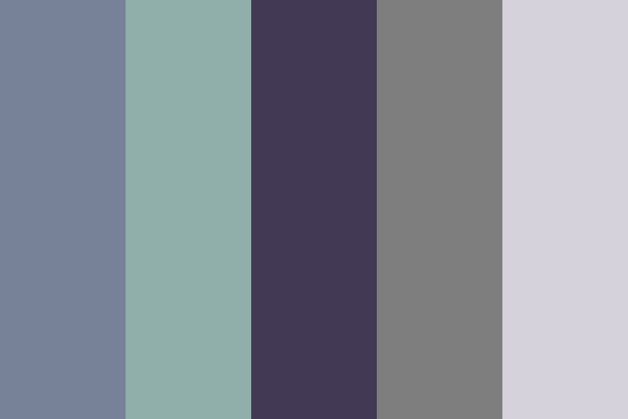 Rain days Color Palette Rain days Color Palette