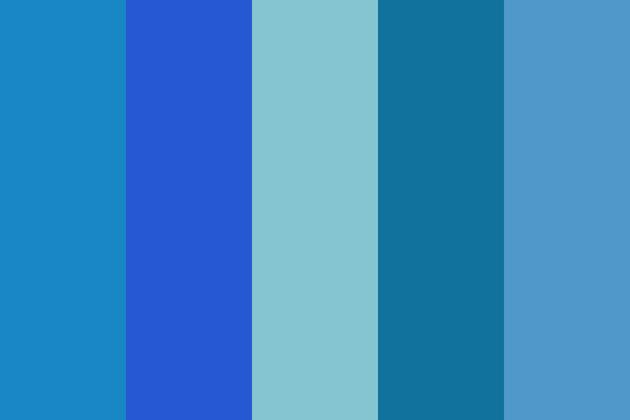 Amorphous Azure Color Palette Amorphous Azure Color Palette