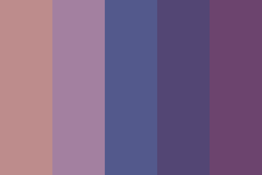 Subdued twiight Color Palette