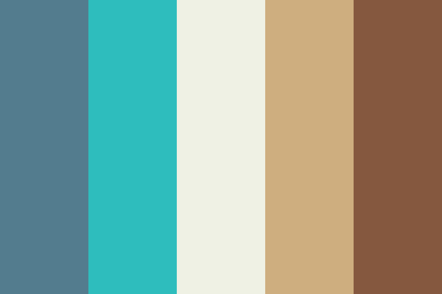 turquoise palette test 1 Color Palette