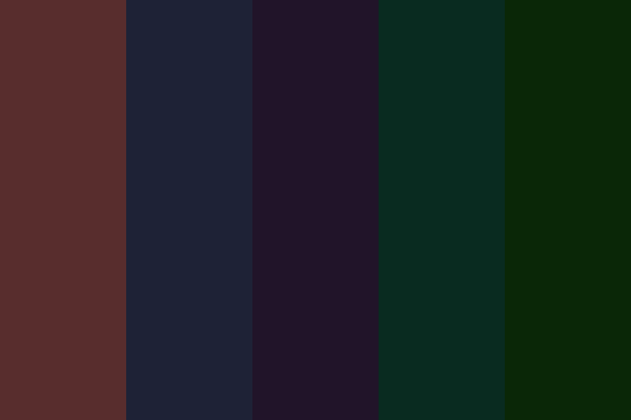 crashed Color Palette