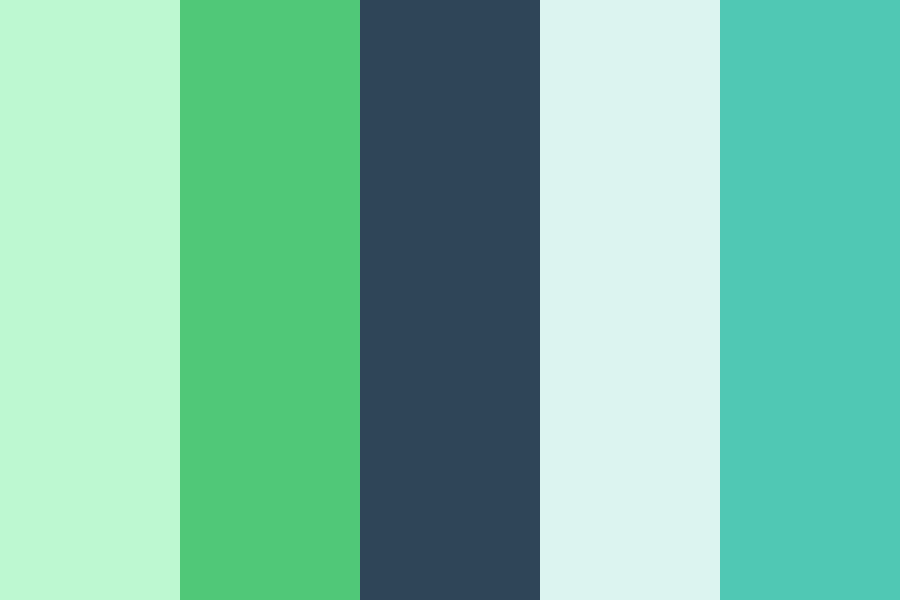 Emerald Monolith Color Palette