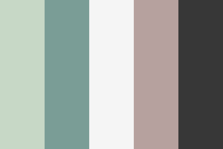Calm Terrain Color Palette Calm Terrain Color Palette
