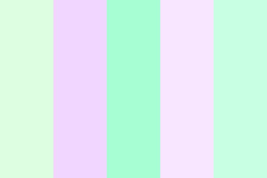 Lavender Mint Color Palette Lavender Mint Color Palette