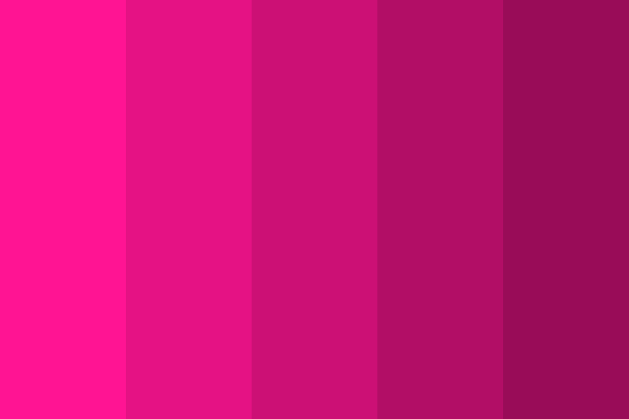 Deep Pink Gradient Color Palette Deep Pink Gradient Color Palette