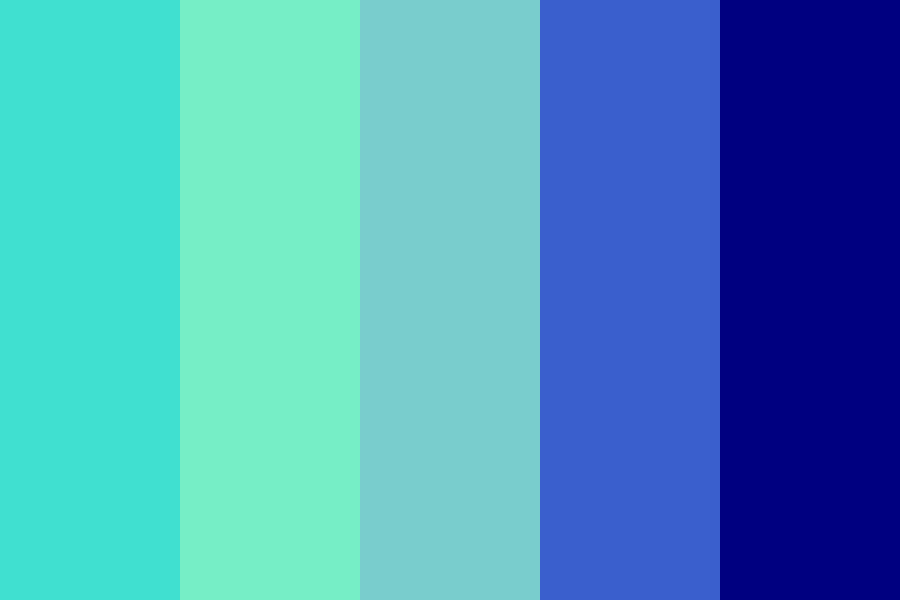 Icy Fade Color Palette
