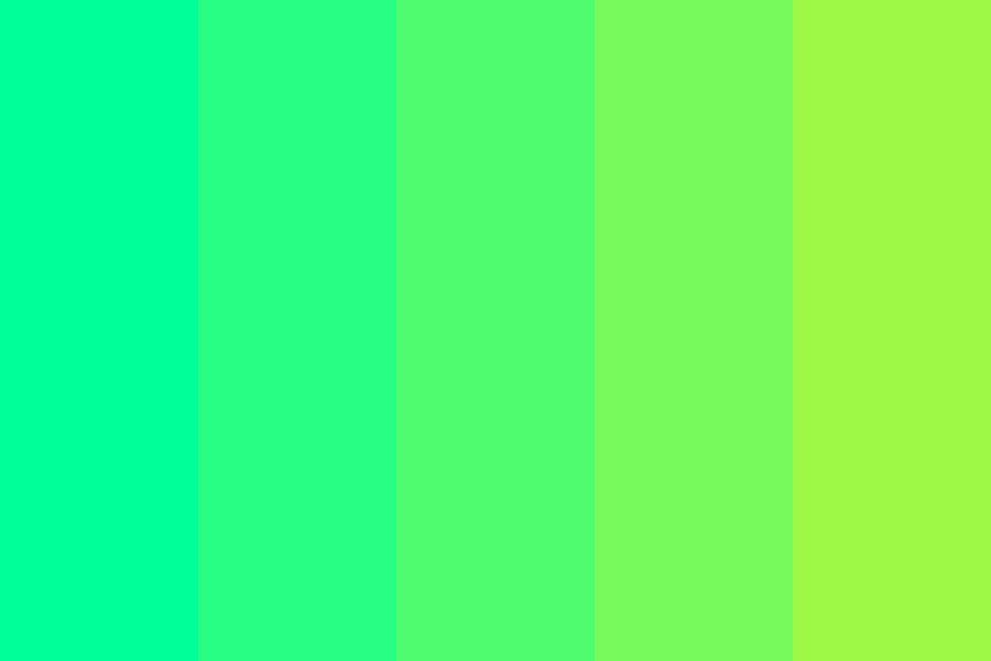 Legend of Cactus Color Palette