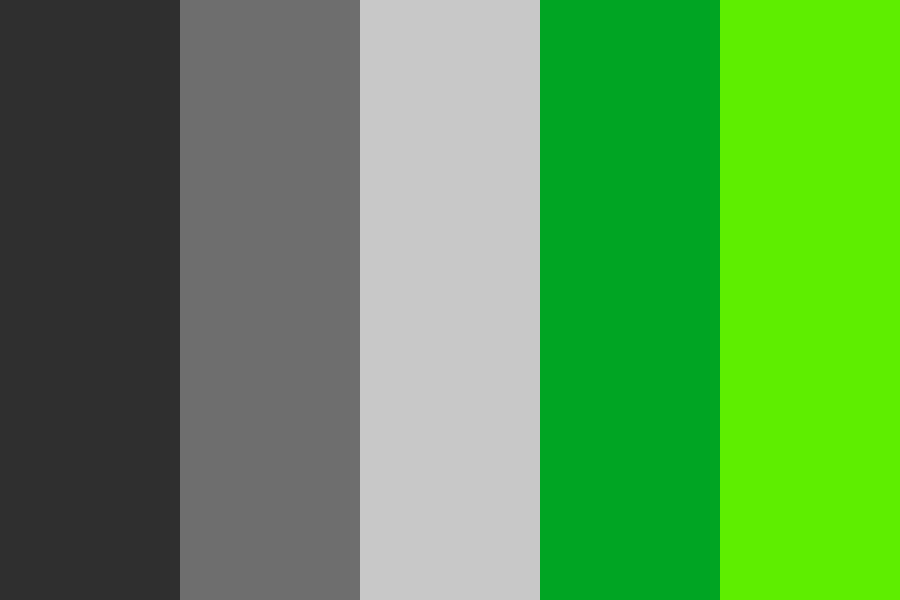Virescent Green Dragon Palette Color Palette