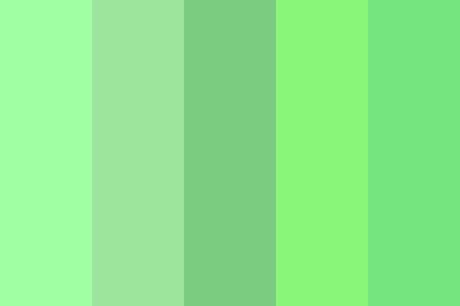 Earthy Pastel Greens Color Palette Earthy Pastel Greens Color Palette