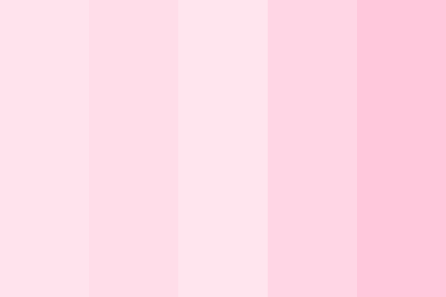Pastel Pink Fade -- Part 1 Color Palette Pastel Pink Fade -- Part 1 Color Palette