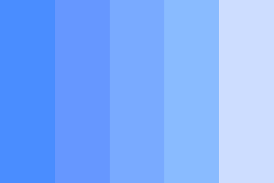 blue scale Color Palette blue scale Color Palette