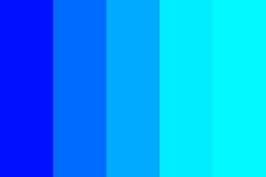 blue #001 Color Palette
