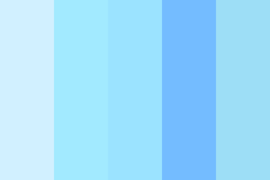 calm sky blue Color Palette calm sky blue Color Palette