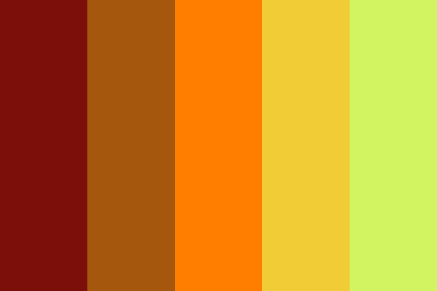 Amber SAE-ECE Color Palette